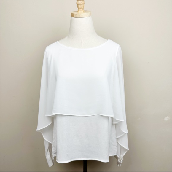 Zara | Tops | Zara Woman White Layered Top | Poshmark